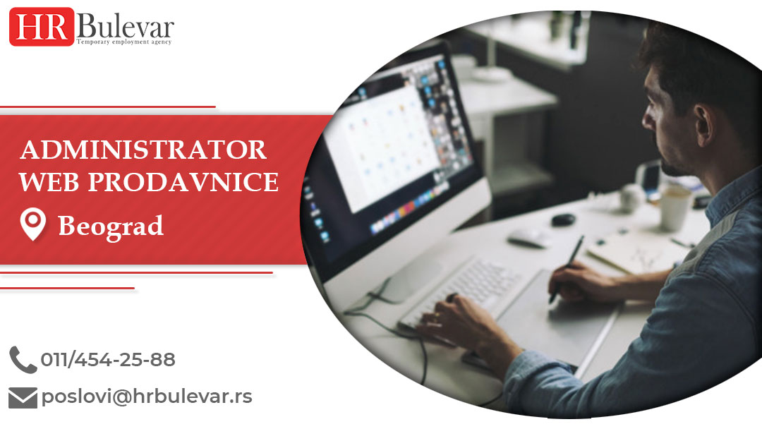 Administrator web prodavnice - HR Bulevar