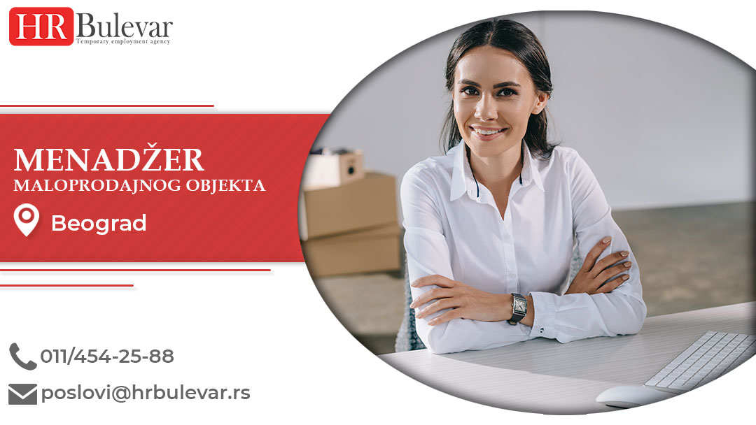 Menadžer maloprodajnog objekta - HR Bulevar