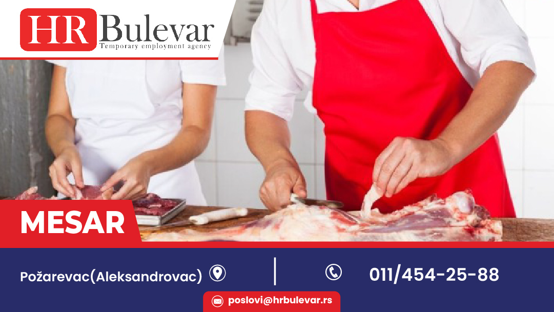 Mesar | Požarevac (Aleksandrovac), obezbeđen smeštaj + tri obroka - HR ...